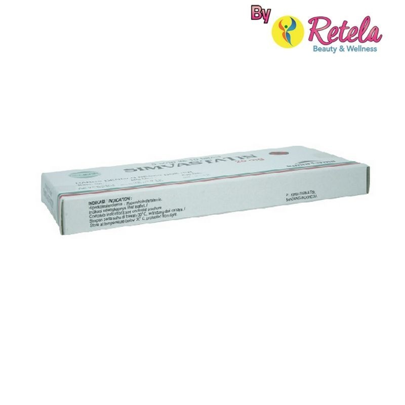 Jual SIMVASTATIN 10MG TAB 100`S(HJ) | Shopee Indonesia