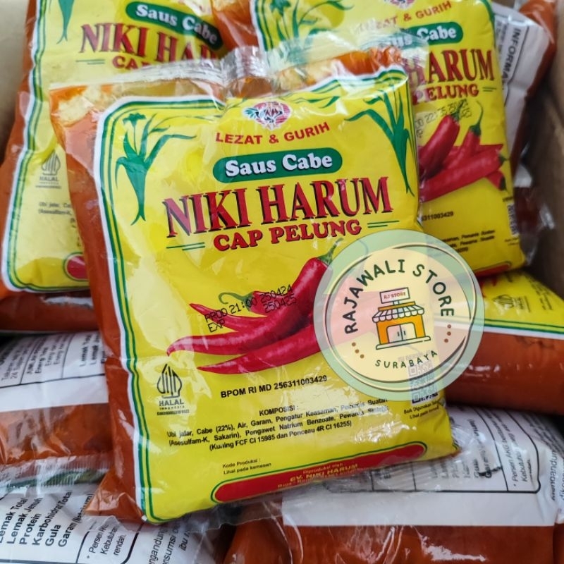 Jual SAOS SAMBAL NIKI HARUM / ESBE [500ml] untuk Mie Ayam dll | Shopee ...