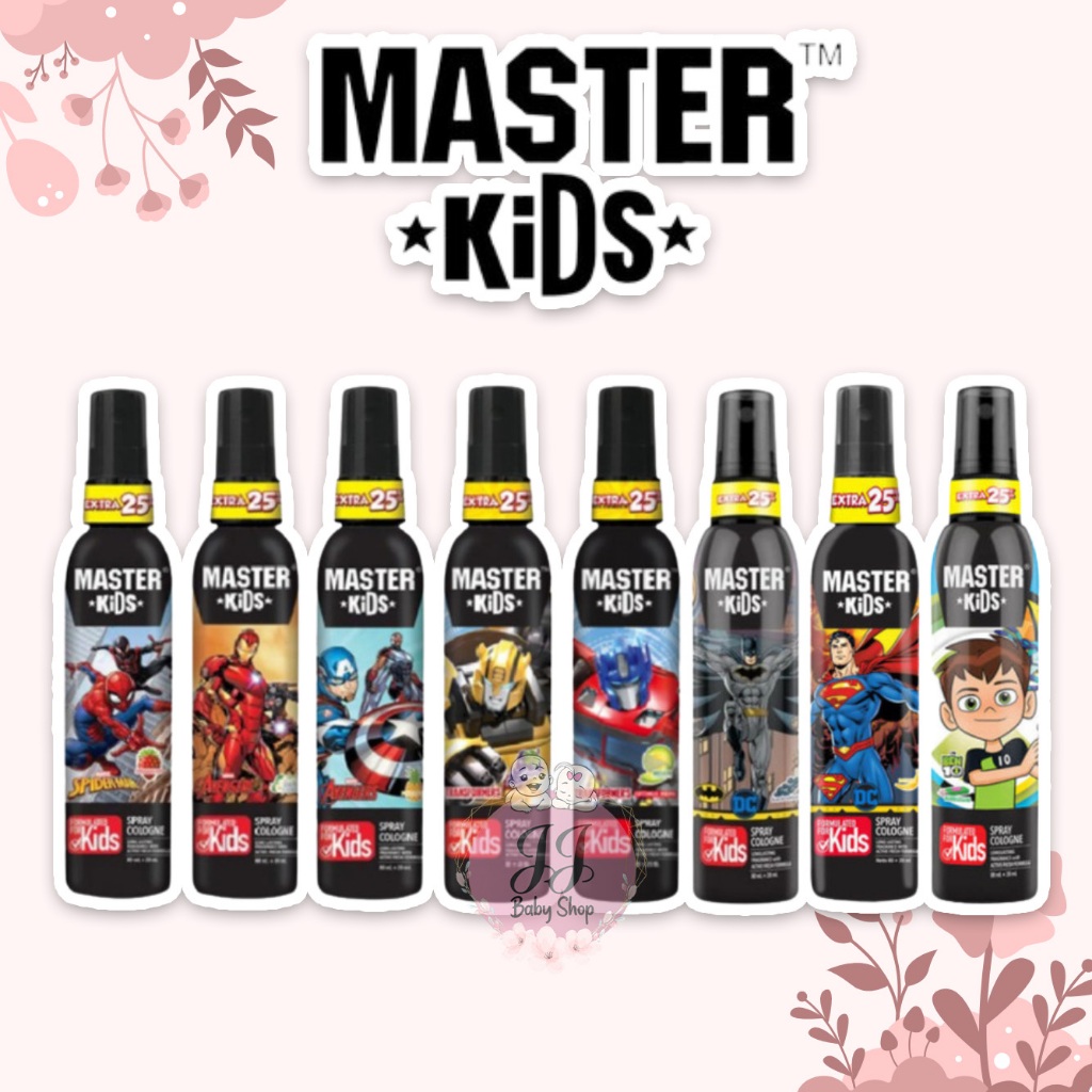 Jual Master Kids Spray Cologne 100ml | Shopee Indonesia