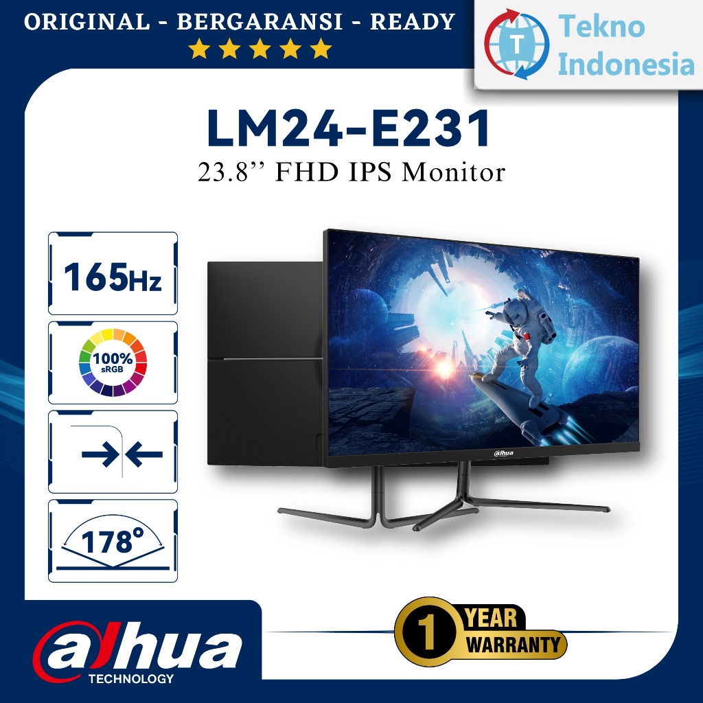 Jual Dahua Monitor LM24-E231 23.8" inch 165Hz FHD IPS Monitor Gaming | Shopee Indonesia