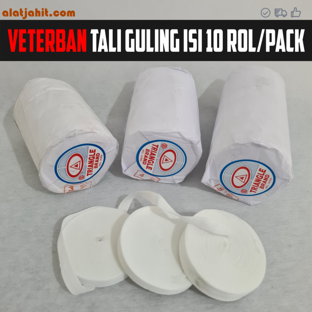 Jual Veterban / Tali Guling No 3, 4 dan 5 Per PACK | Shopee Indonesia