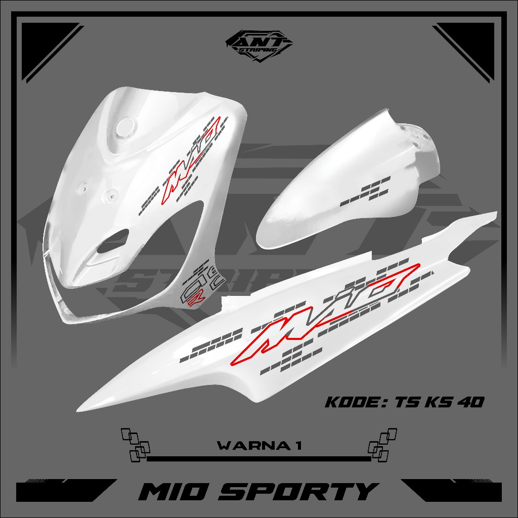 Jual Striping mio sporty Stiker Sticker Setiker Striping Bodi Yamaha ...