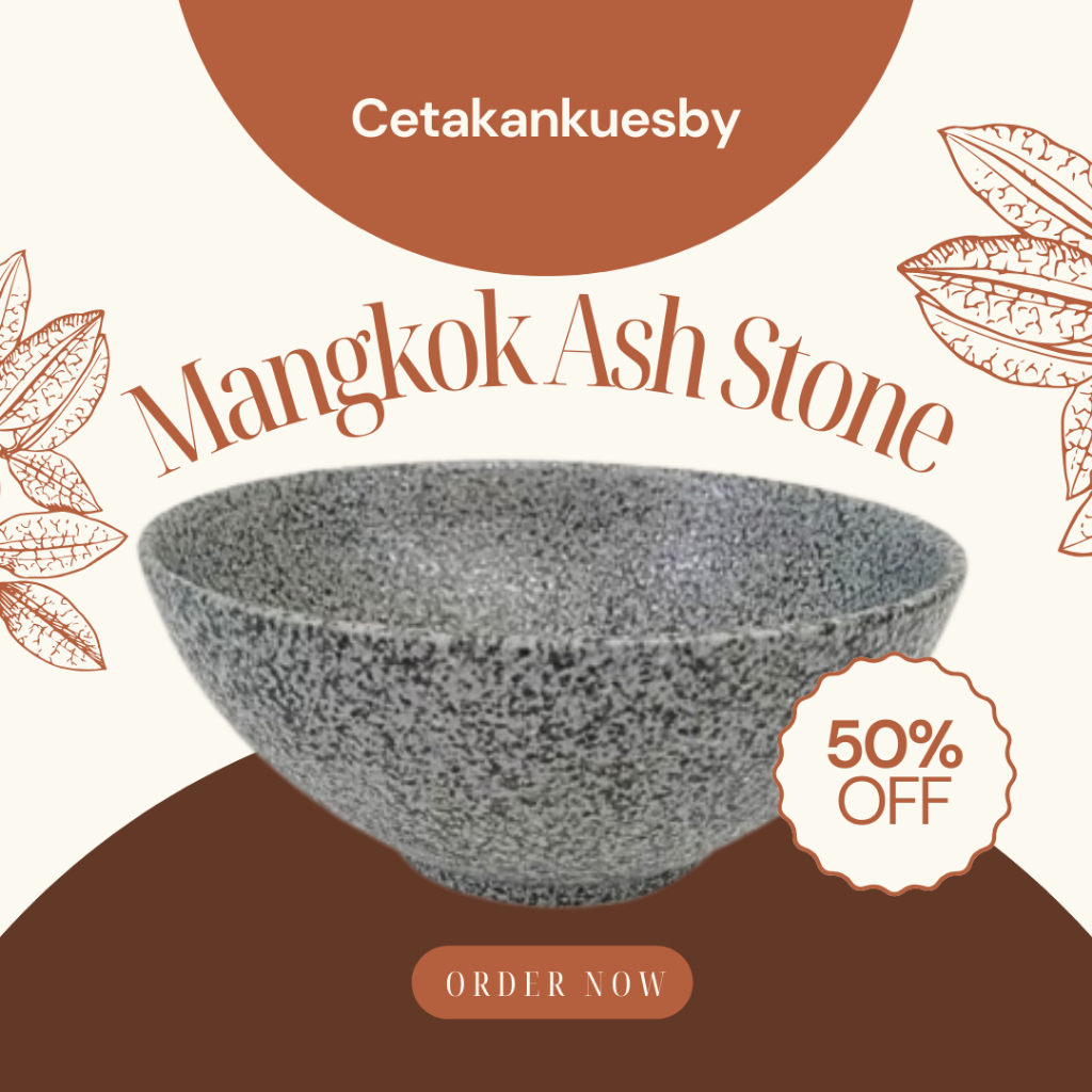 Jual (CKS) Mangkuk Ramen Ash Stone / Ramen Bowl Cosmic Granite Grey ...