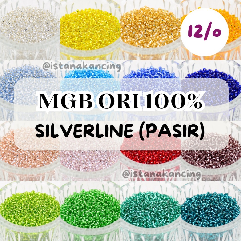 Jual MGB Payet Pasir ORIGINAL SILVERLINE | Payet Jepang Asli Matsuno Glass Beads | Istana ...