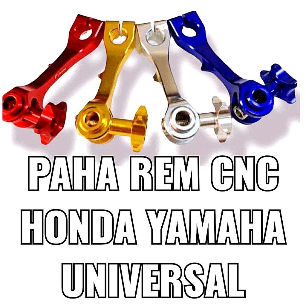 Jual PAHA REM MODEL BINTANG BAHAN CNC UNIVERSAL BEAT VARIO SCOOPY MIO ...