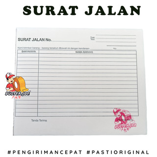 Jual Nota Surat Jalan 3 RANGKAP Paperline / Buku Surat Jalan 3 PLY PER ...