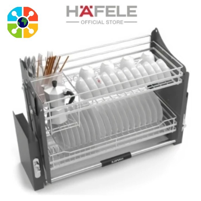 Jual HAFELE Pull Down Dish Rack Lento - Rak Tarik Piring Dapur - 900mm ...