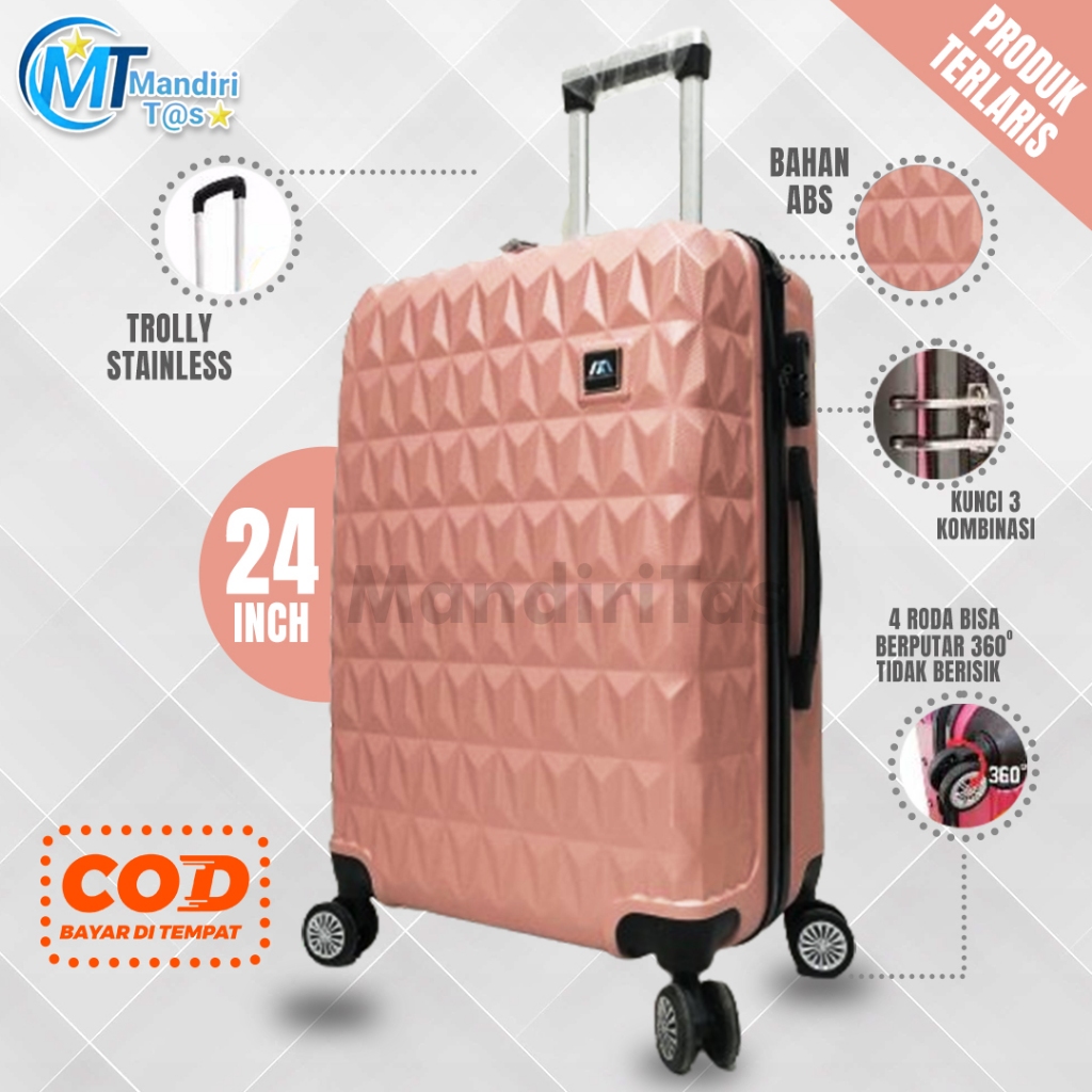 Jual KOPER 24 INCH - KOPER POLO GENEVA 068 KOPER JUMBO KOPER FIBER ...