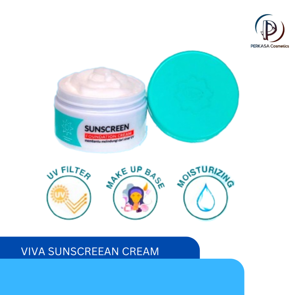 Jual Viva Sunscreen Foundation - UV FILTER (22 gr) | Shopee Indonesia
