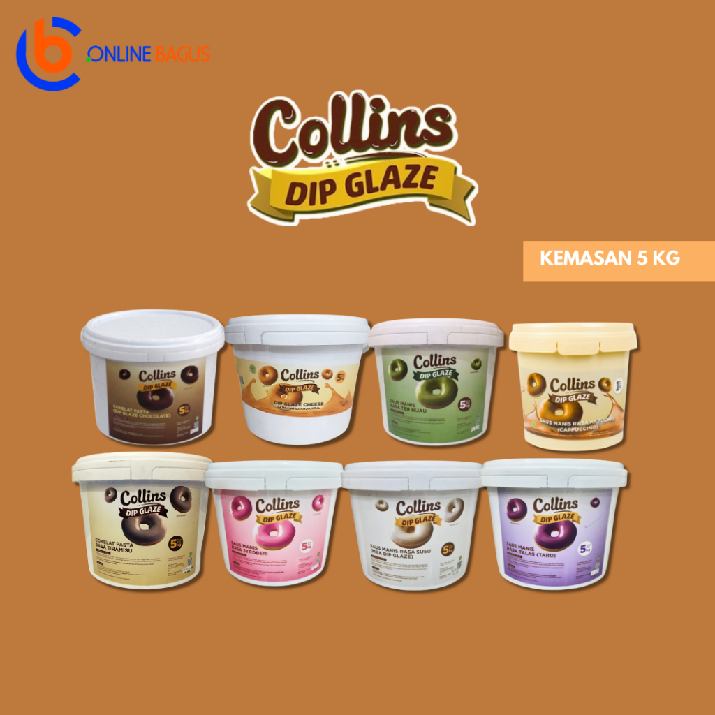 Jual Collins Dip Glaze KEMASAN 5 KG | Shopee Indonesia