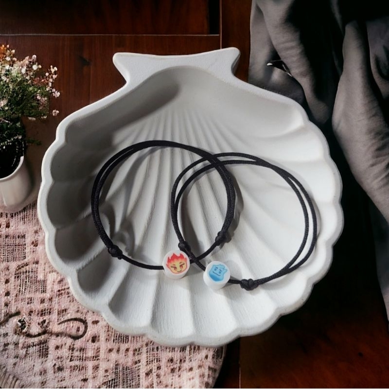 Jual Gelang couple elemental love ember firewoman and wade waterman ...