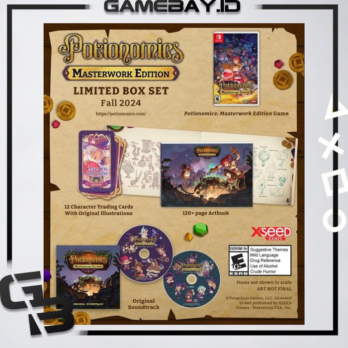Jual Nintendo Switch Potionomics Masterwork Edition - Limited Box Set | Shopee Indonesia