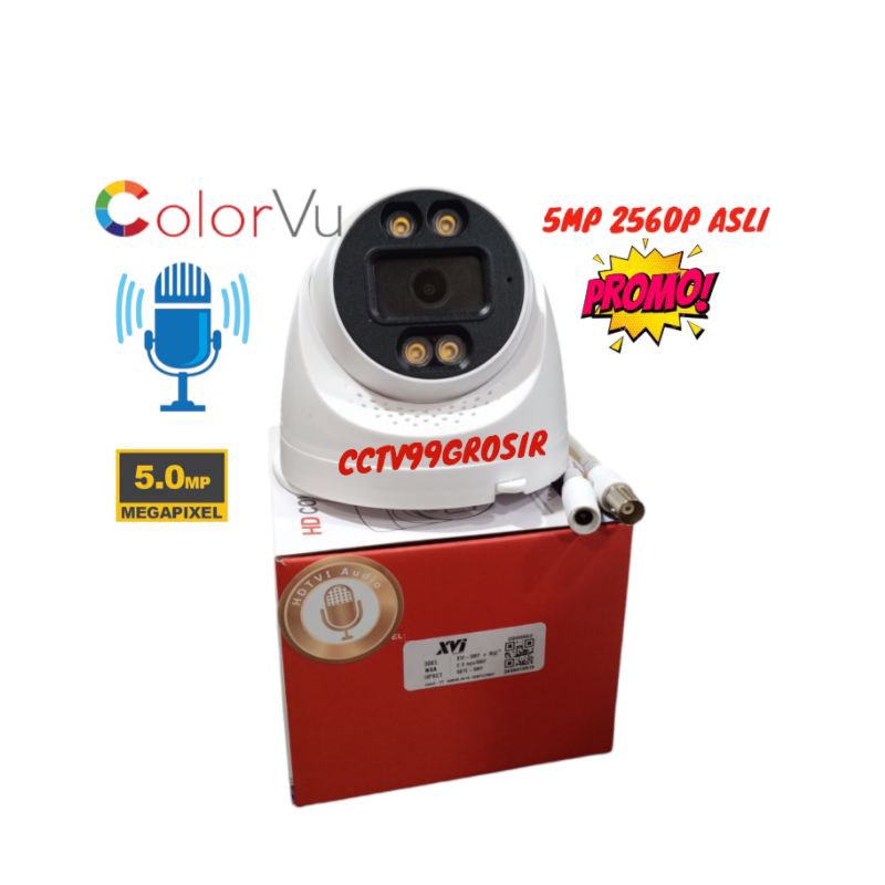 Jual Kamera CCTV Indoor/Outdoor AHD 5MP 2560P ColorVu Audio CCTV Full ...