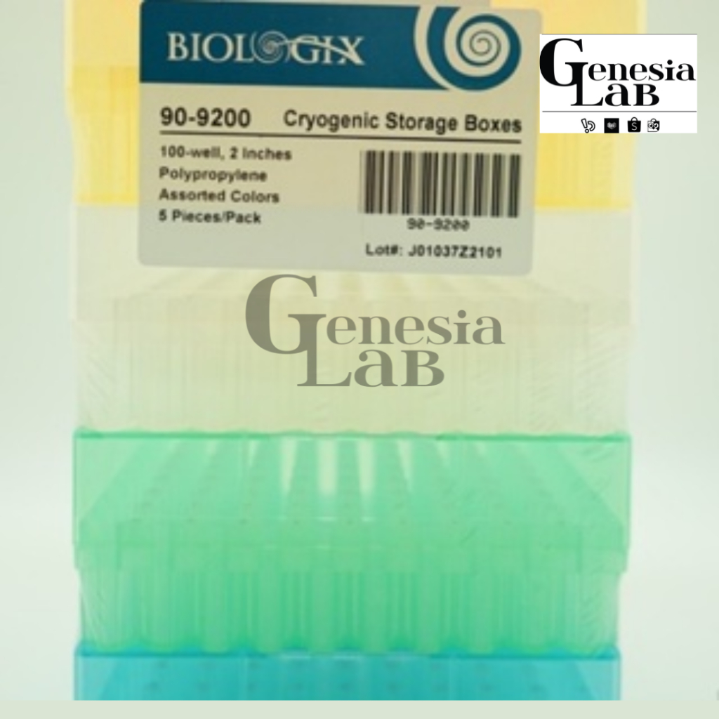 Jual Cryogenic Storage Box Cryobox Plastic 100 well 5 pcs Biologix 90 ...