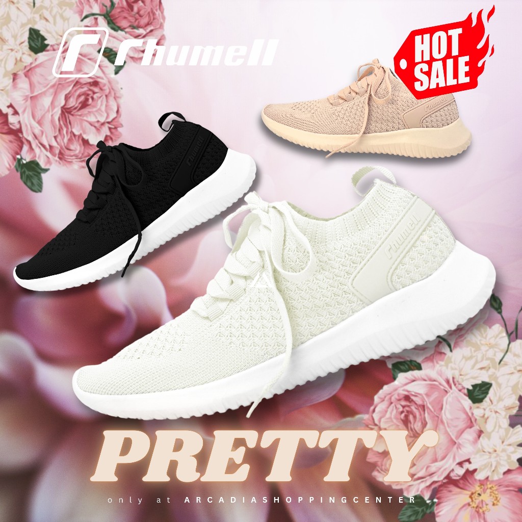 Jual RHUMELL PRETTY SEPATU RUNNING WANITA DAN PRIA | Shopee Indonesia