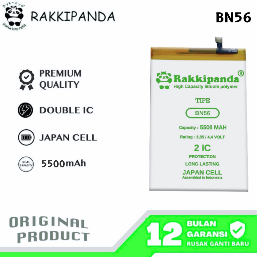 Jual RakkiPanda - BN56 Redmi 9A / Redmi 9C / Redmi 10A / Poco C3 / Poco ...