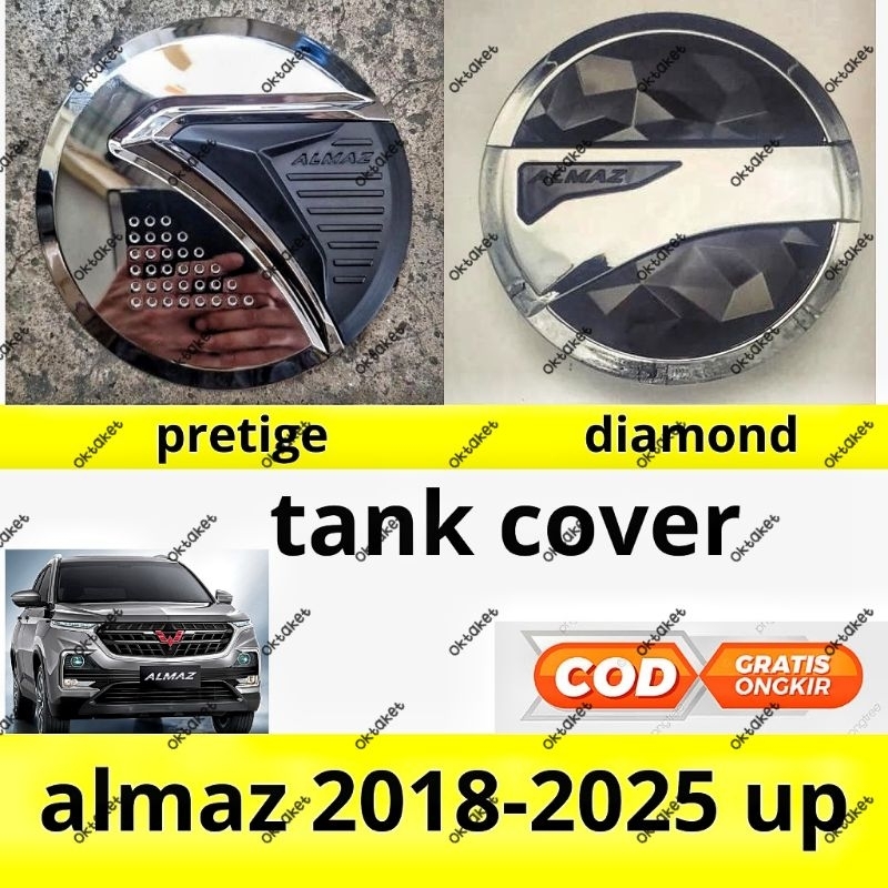 Jual Tank cover tutup tangki wuling almaz 2018 2020 2023 2025 diamond & Pretige | Shopee Indonesia