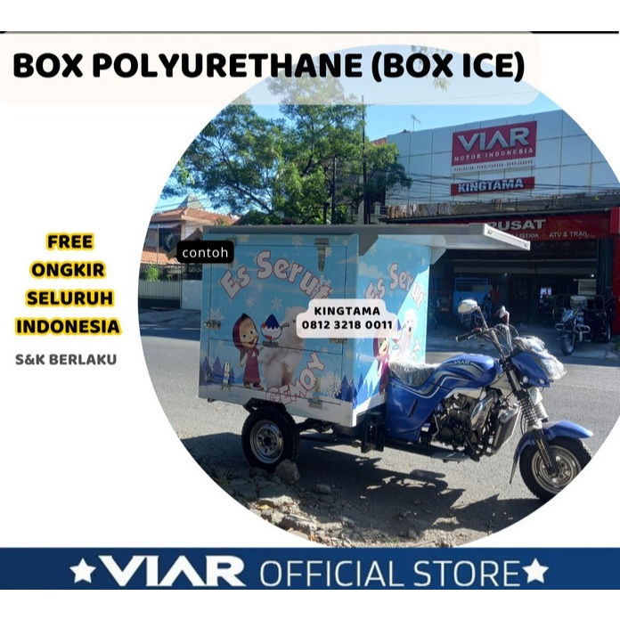 Jual Motor Roda Tiga VIAR KARYA BOX POLYURETHANE - PROMO- ORIGINAL ...