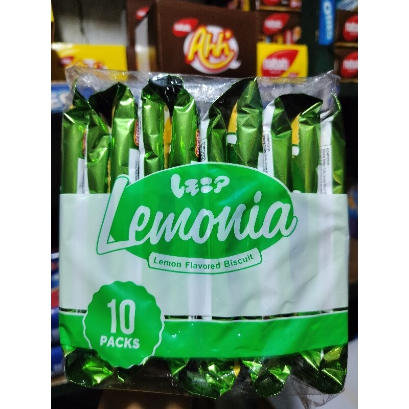 Jual Lemonia Lemon Flavored Biscuits Renceng ( Isi 10 Pcs ) | Shopee ...