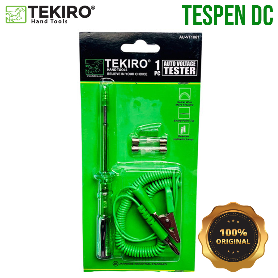 Jual TEKIRO TESPEN DC / TESTPEN AUTO VOLTAGE TESTER / ALAT CEK TEGANGAN ...