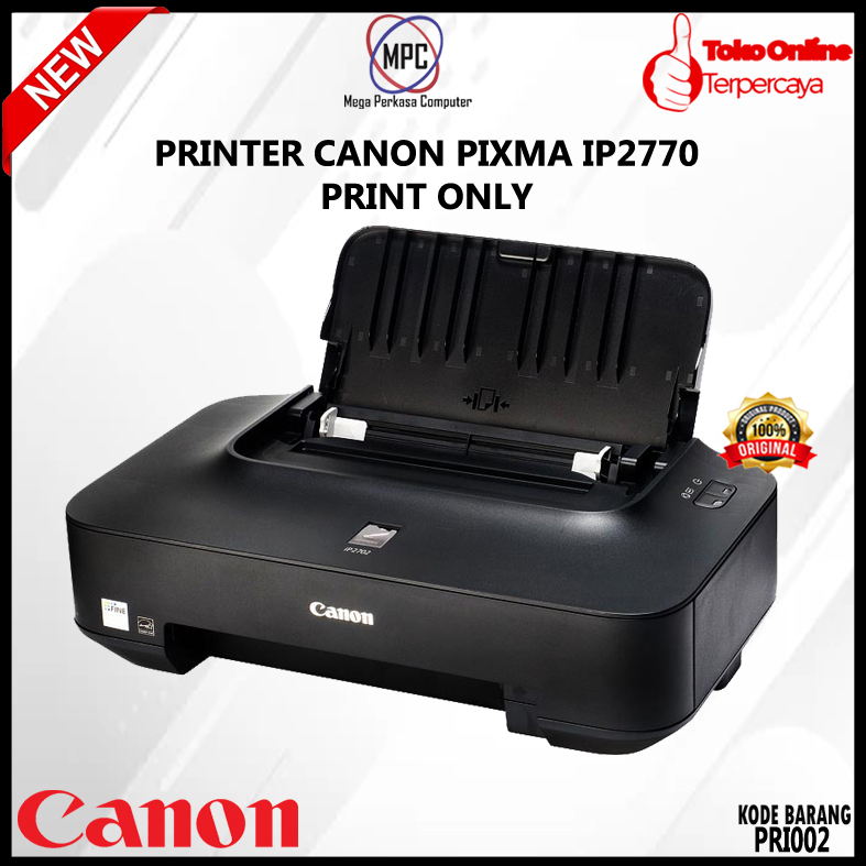 Jual Printer Canon PIXMA iP2770 Single Function Inkjet | Shopee Indonesia