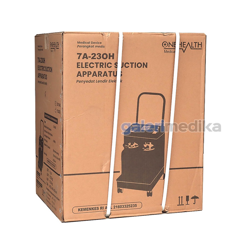 Jual Suction Pump OneHealth 7A-23D (7A-230H) Electric Suction Apparatus ...