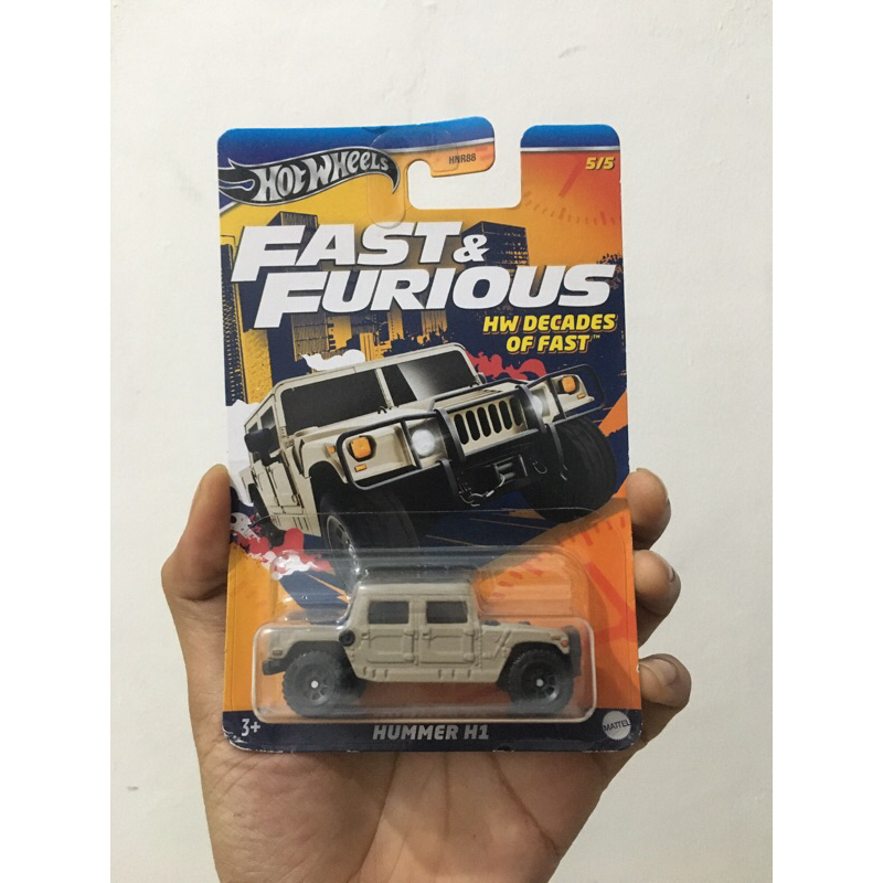 Jual HotWheels Fast & Furious Decades of fast - "Hummer H1" | Shopee ...