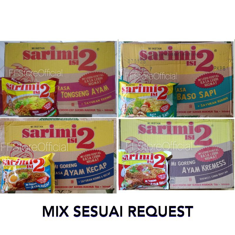 Jual Sarimi2 1 Dus isi 24 Bks (Khusus MIX) | Shopee Indonesia