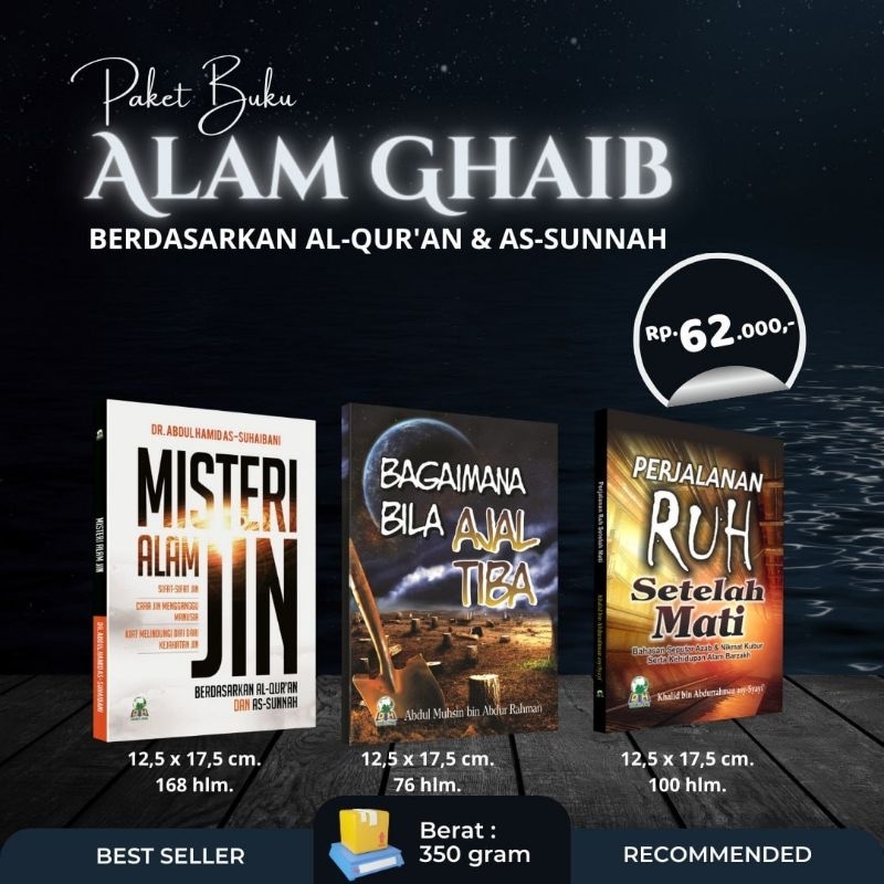 Jual Paket Buku Alam Ghaib Berdasarkan Al-Quran dan As-Sunnah | Shopee ...