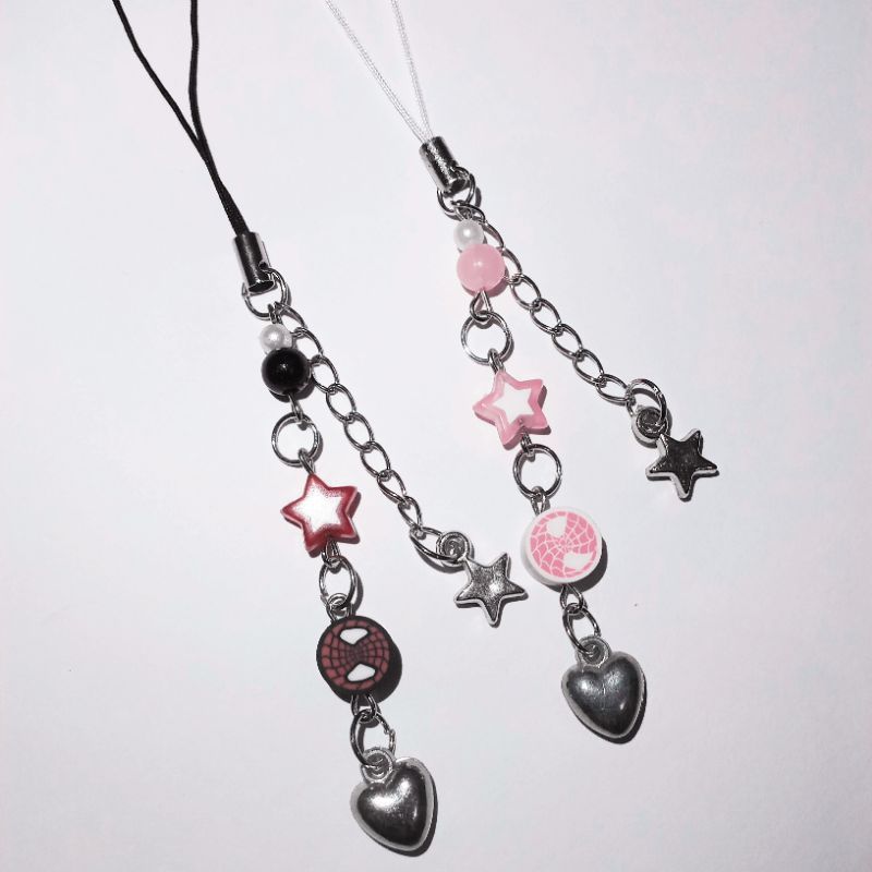 Jual Charm Phone, Gantungan HP Spider & Gwen, Charm Couple | Shopee ...