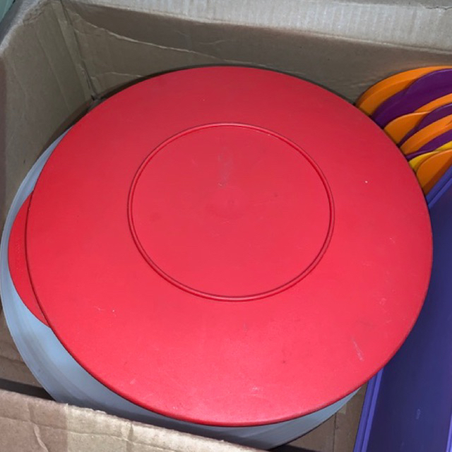 Jual Tutup bulat Tupperware second diameter luar 25,5 cm | Shopee Indonesia
