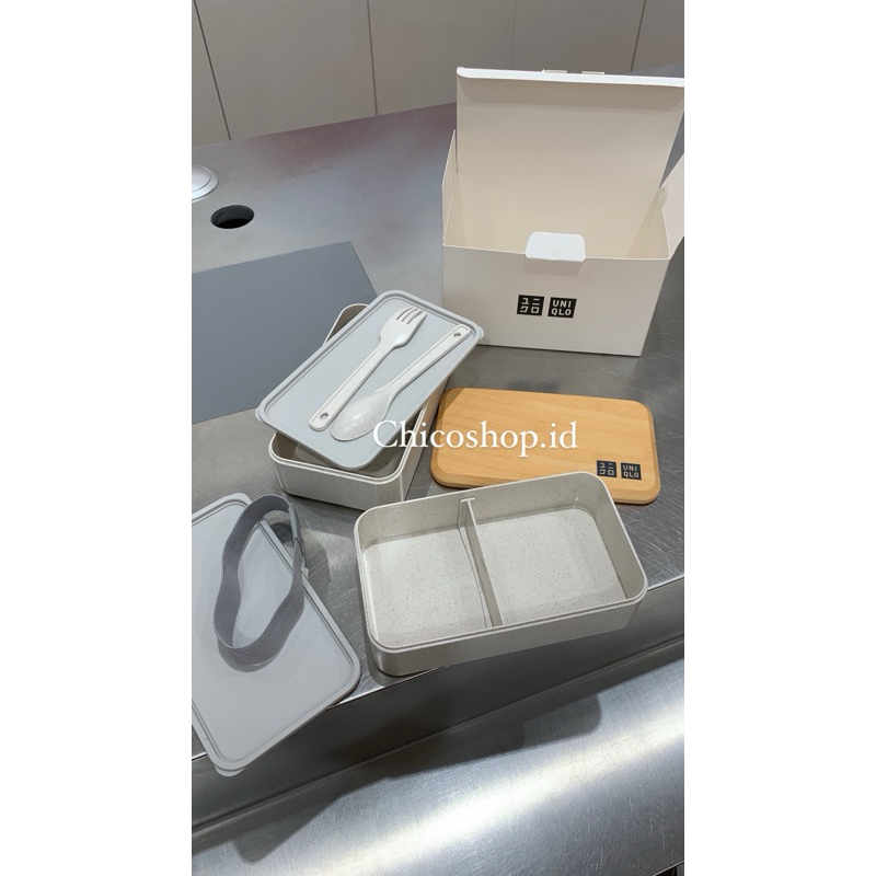 Jual Uniqlo lunch box set bento tempat makan | Shopee Indonesia