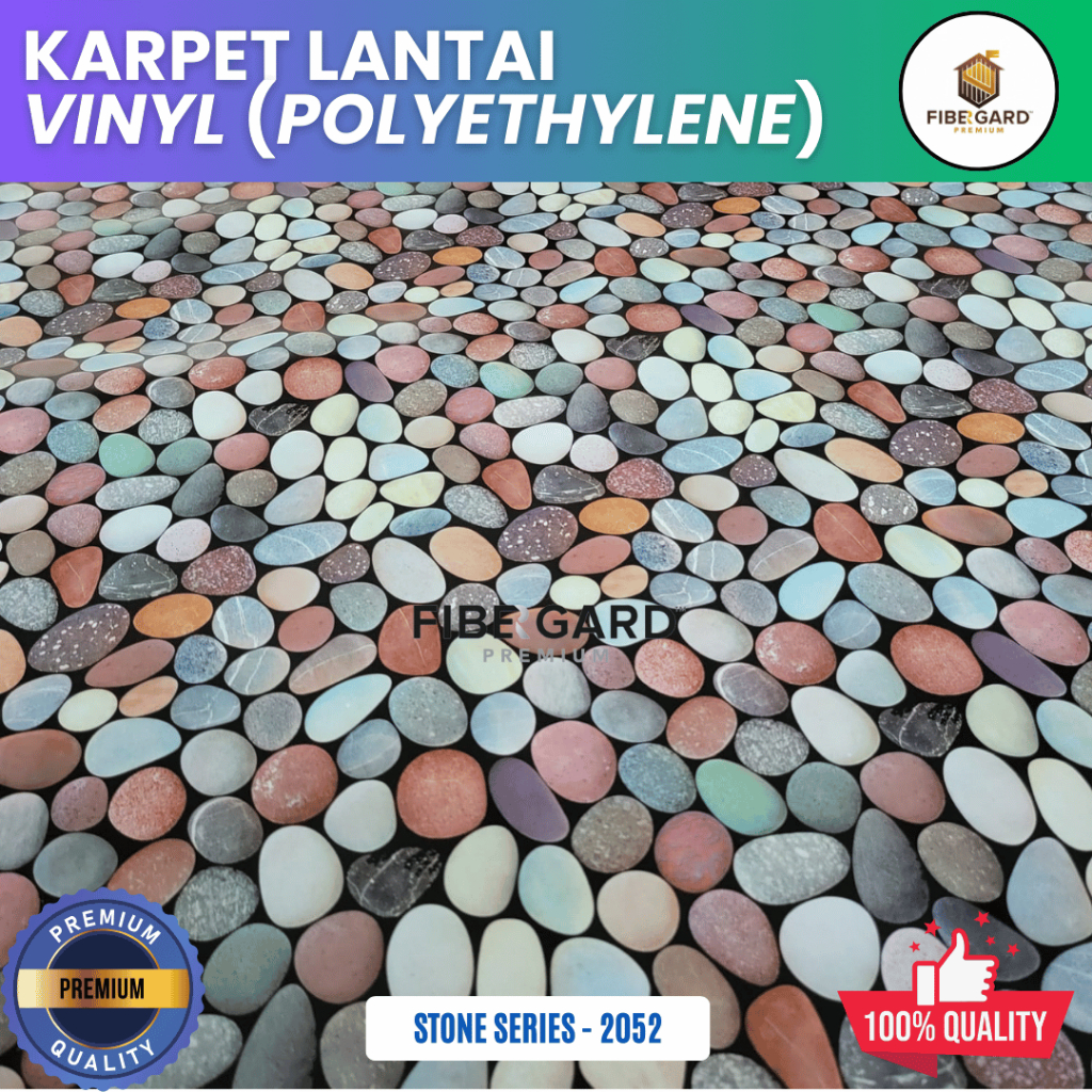 Jual [Per 1/2m] FIBERGARD - VINYL Karpet Lantai POLYETHYLENE Lebar 1 ...