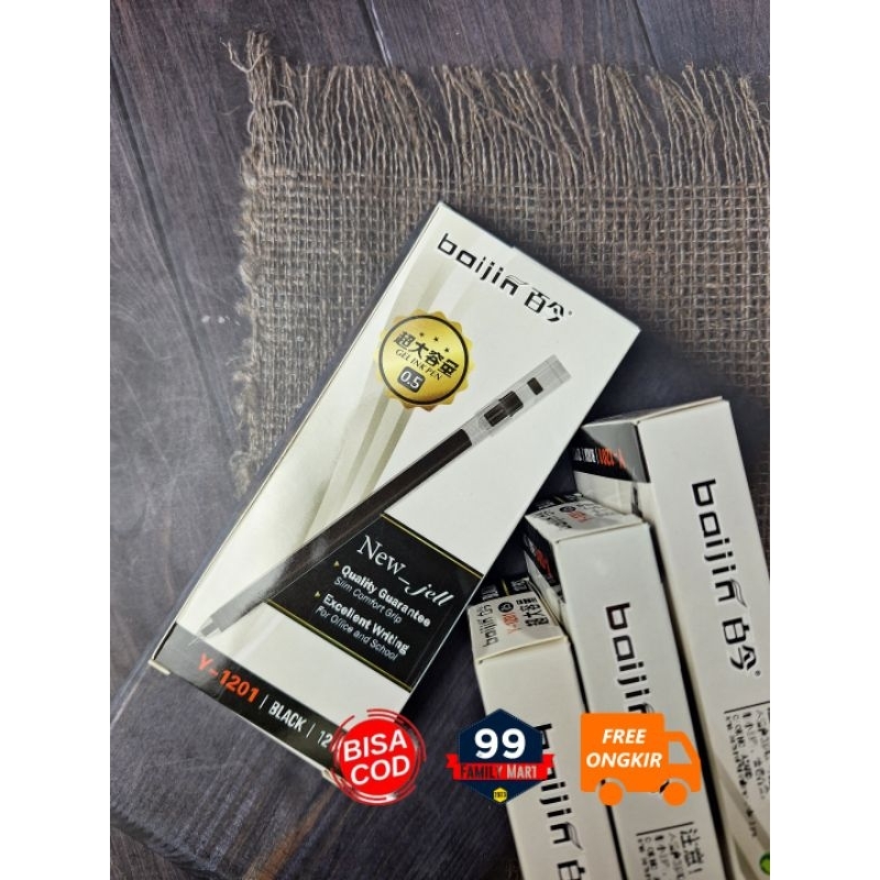Jual Stark Pulpen Gel Isi 12 Pcs/ST-9011 Gel Pen hitam/Pulpen Basah ...