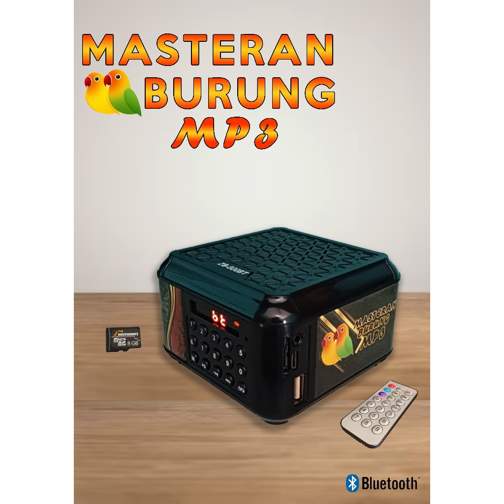 Jual Speaker masteran burung mp3 bisa request isian suara burung | Shopee Indonesia
