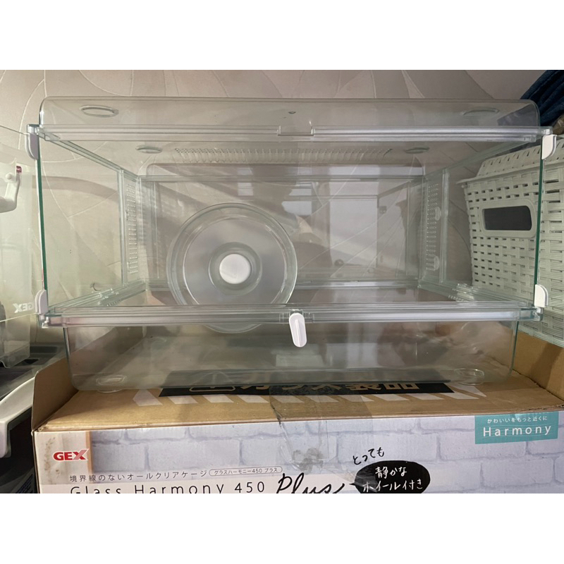 Jual GEX Glass Harmony Kandang Hamster 450 Plus Premium Original | Shopee Indonesia