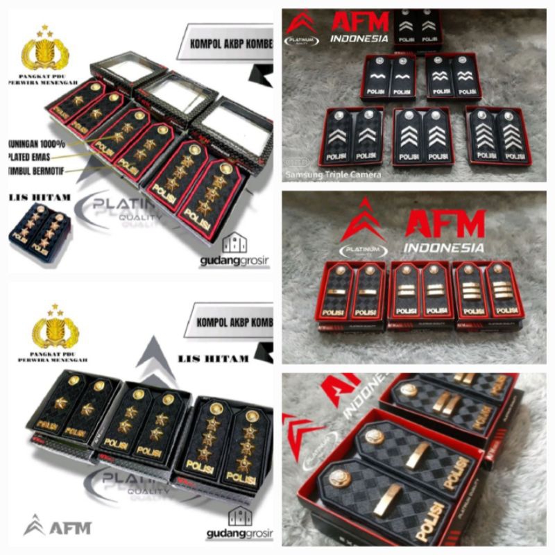 Jual PANGKAT PDU POLRI BRIPDA BRIPTU BRIGADIR BRIPKA AIPDA AIPTU IPDA ...