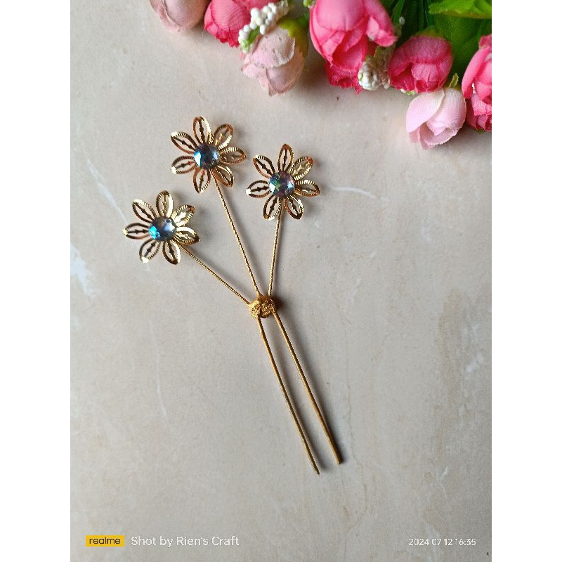 Jual Tusuk konde/ konde modern (Triana) | Shopee Indonesia