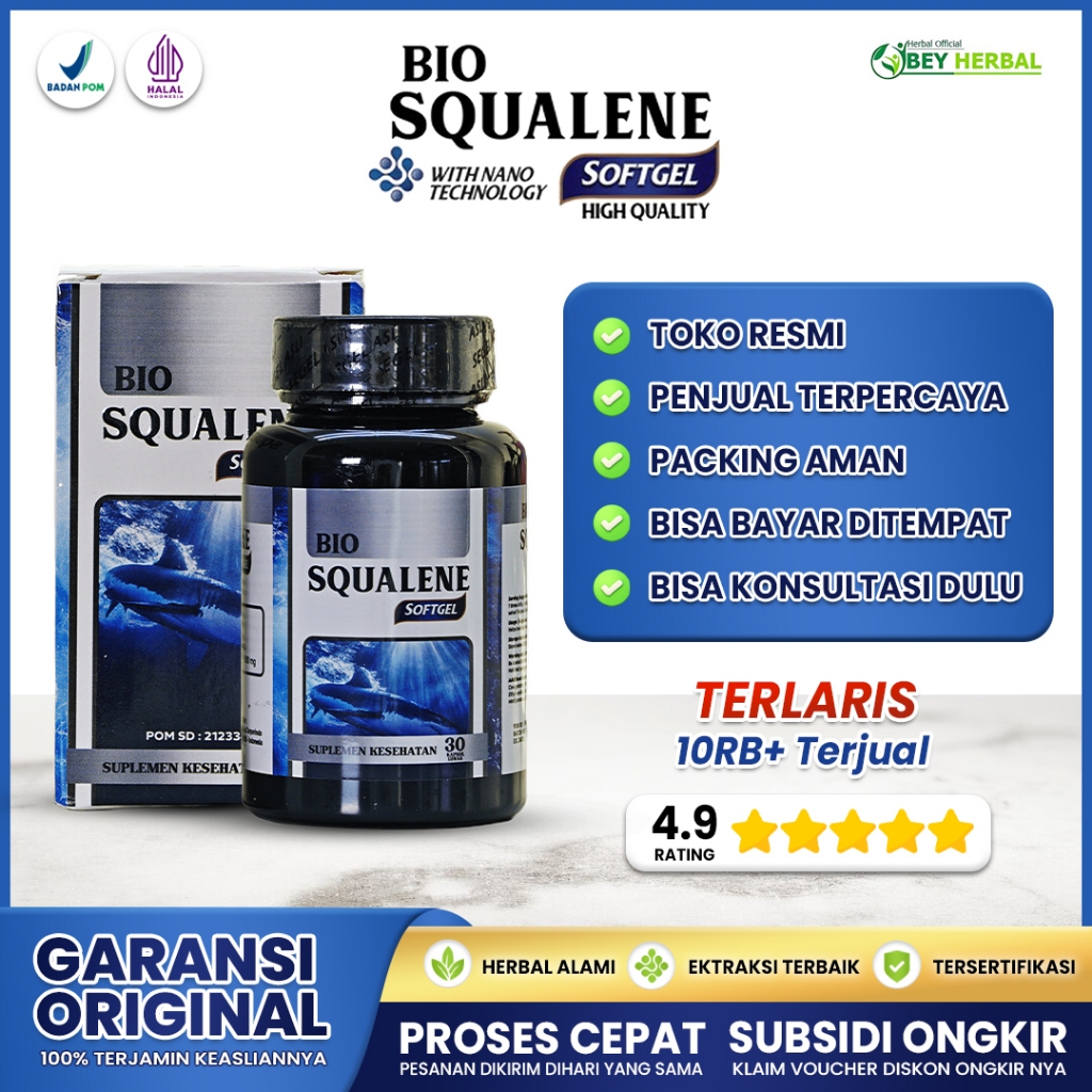 Jual Bio Squalene Original ( Produk Bergaransi Resmi ) - Bio Squaline ...