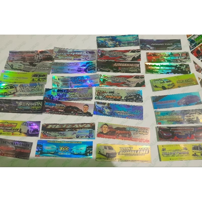 Jual STIKER BASURI TCI ORIGINAL 5 PCS CAMPUR | Shopee Indonesia