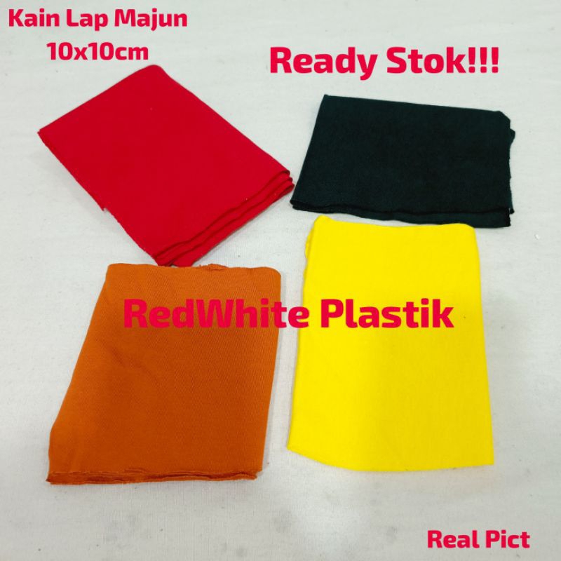 Jual KAIN LAP MAJUN PERCA KATUN Warna TUA Isi 1kg ukuran 10x10 cm ...