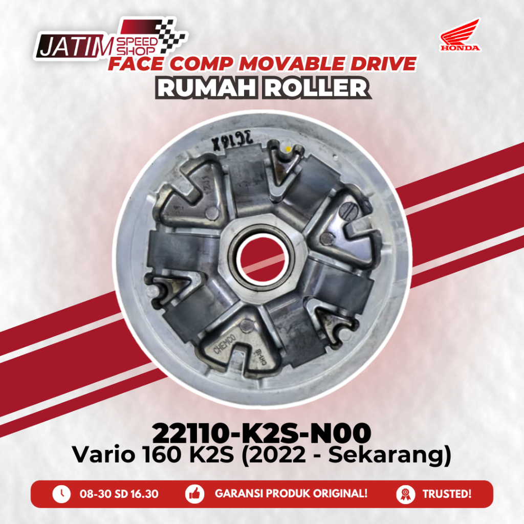 Jual Honda AHM Rumah Roller Face Comp Movable Drive 22110-K2S-N00 K2S ...