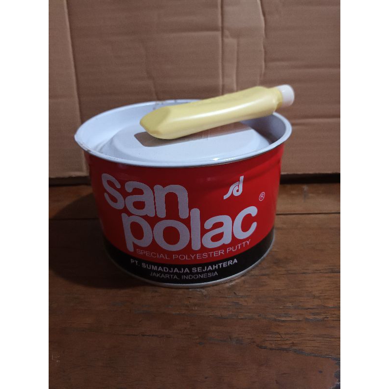 Jual dempul sanpolac 1 kg untuk pagar besi , kendaraan dll | Shopee ...