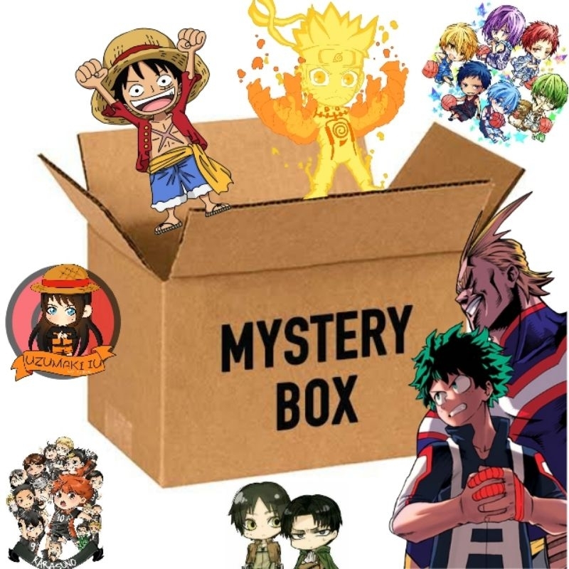 Jual mystery box figure/gantungan kunci figure anime (gacha/random ...