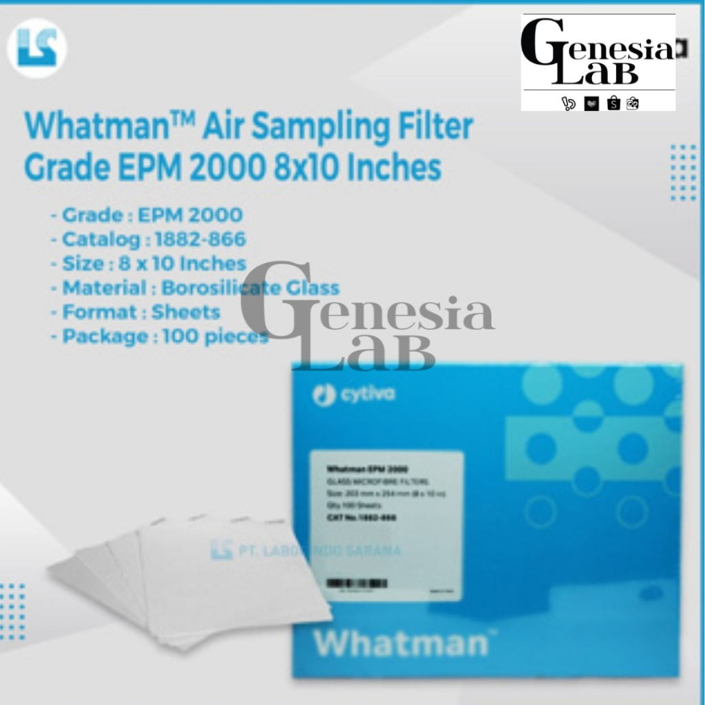 Jual Whatman 1882-866 EPM 2000 Air Sampling Filters, 8 x 10 inches ...