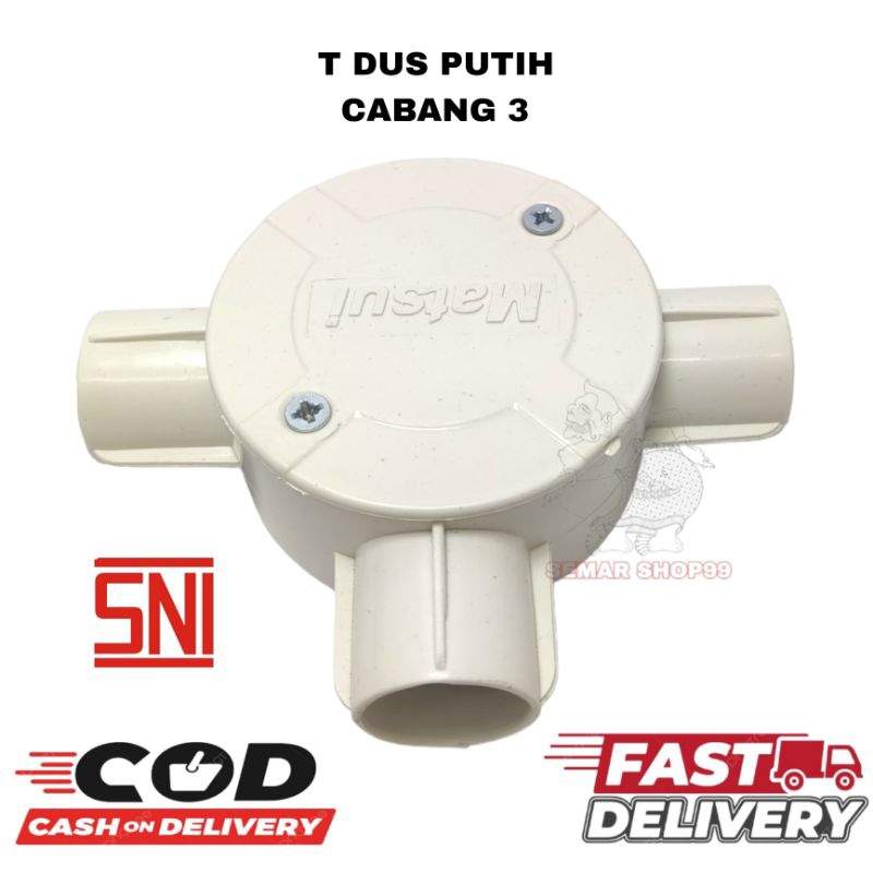 Jual T DUS TDUS TDOS TEDUS TEDOS TEEDUS CONDUIT LISTRIK TERMINAL CABANG ...
