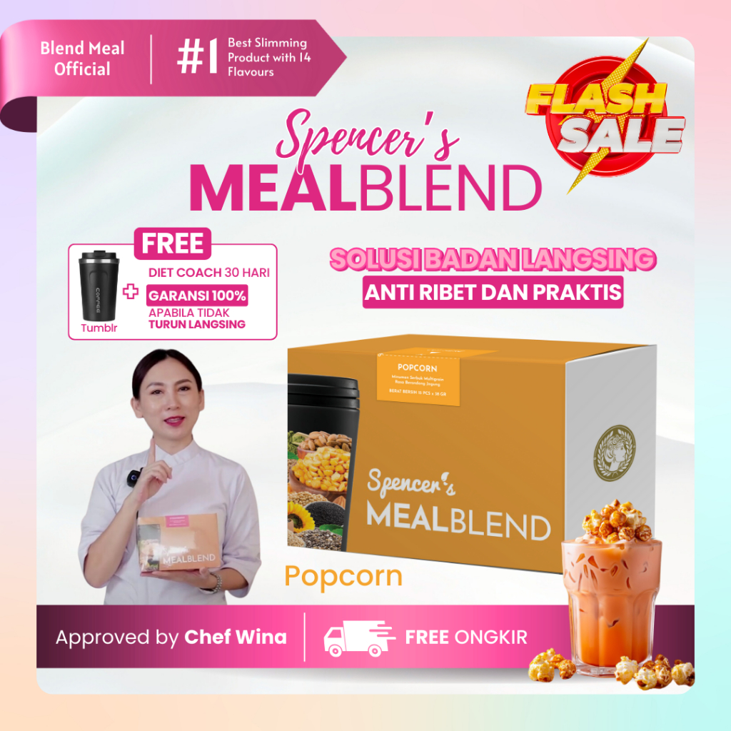Jual Multigrain Spencer Popcorn Meal Blend - Solusi Langsing dan diet ...