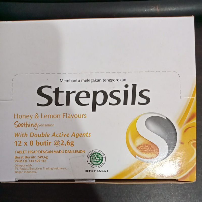 Jual Strepsils Honey dan lemon flavour | Shopee Indonesia