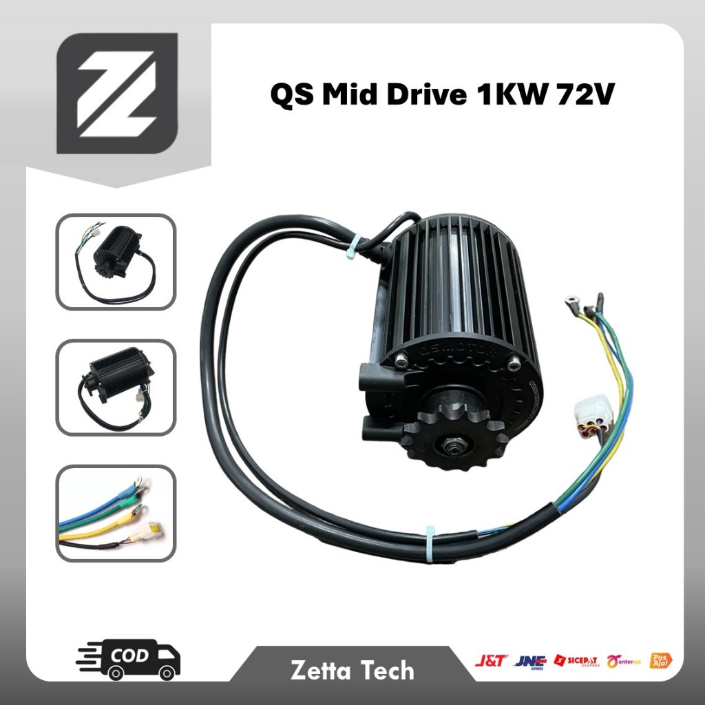 Jual BLDC QS Mid Drive 1000W 1KW 72V high torque | Shopee Indonesia