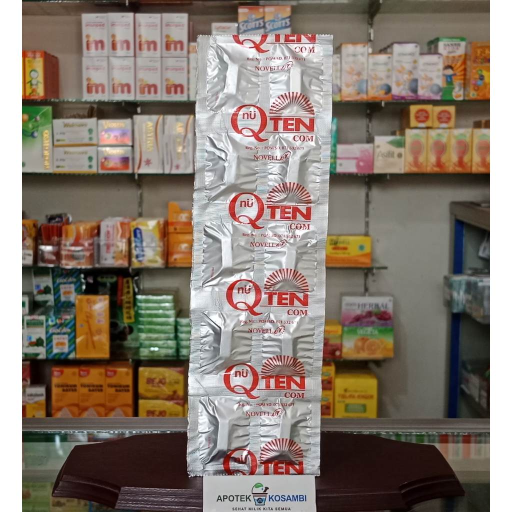 Jual NU Q TEN COM 10 KAPSUL | Shopee Indonesia